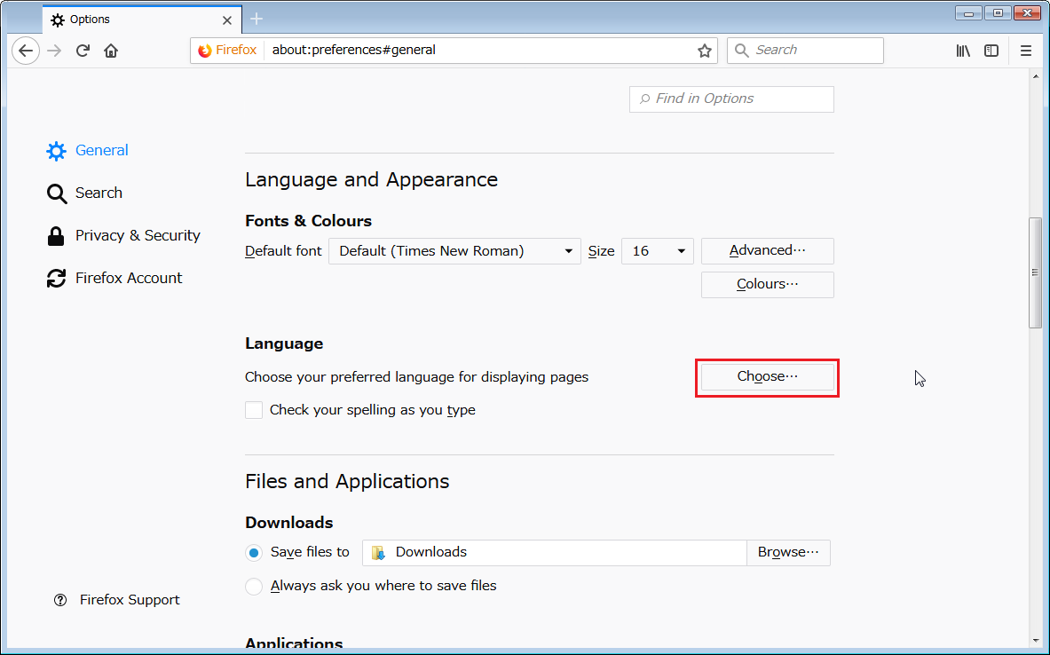 Procedures of changing language | Portal Site of Official Statistics ...